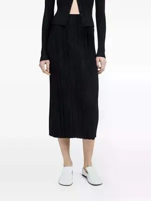 Proenza Schouler Ribbed Knit Midi Skirt