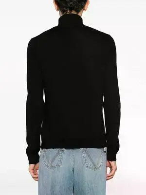 Zadig&Voltaire Bobby Fine-ribbed Raw-cut Jumper