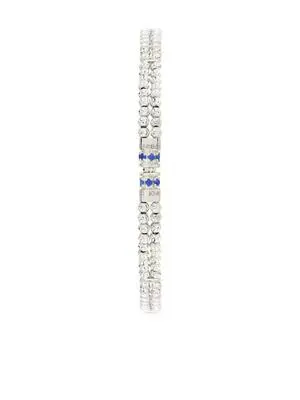 OFFICINA BERNARDI 18kt White Gold Sapphire Bracelet - Silver