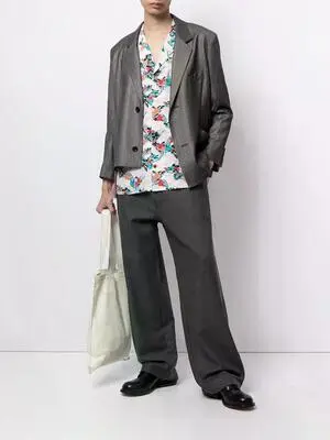 SULVAM Floral-print Shirt - Multicolour