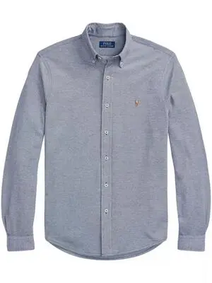 Polo Ralph Lauren Polo Pony-embroidered Cotton Shirt - Blue