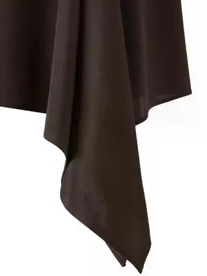 Peserico Draped Detail Midi Skirt