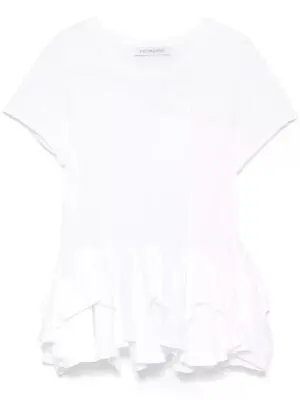 Viktor & Rolf Peplum Hem T-shirt