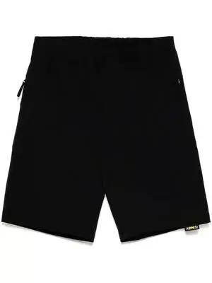 Aspesi Garment Dyed Linen Shorts - Blue