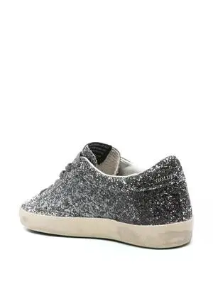 GOLDEN GOOSE Super-star Glitter Sneakers