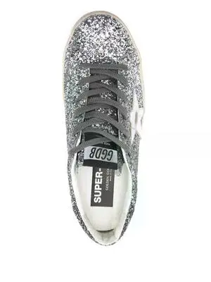GOLDEN GOOSE Super-star Glitter Sneakers