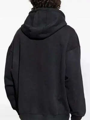 Adidas Fleece Zip-up Hoodie - Black