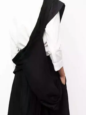 Yohji Yamamoto Asymmetric Cotton Dress