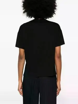 NISSA Floral Appliqué T-shirt