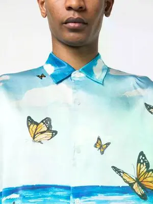 NAHMIAS Butterfly Beach Shirt