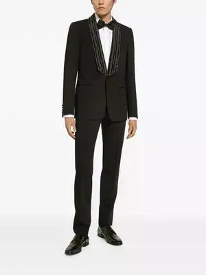 Dolce & Gabbana Sequin-embellished Single-breasted Blazer