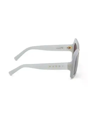 Marni Tiznit Oversize-frame Sunglasses - Neutrals