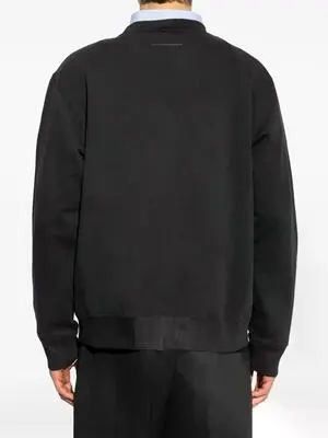 MAISON MARGIELA Printed Cropped Sweatshirt