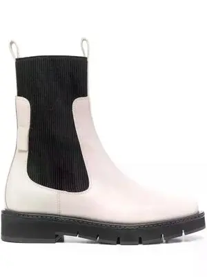 FERRAGAMO Two-tone Pull-on Boots