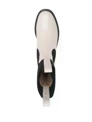 FERRAGAMO Two-tone Pull-on Boots