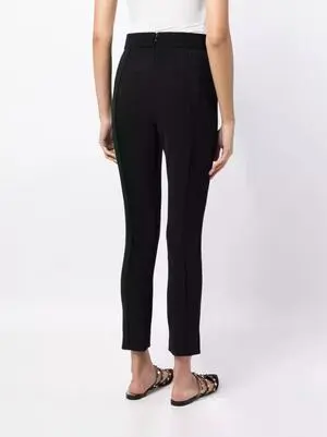 Carolina Herrera High-waisted Cropped Trousers With Seam Detailing