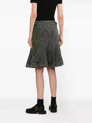 3.1 Phillip Lim Belted Denim Skirt