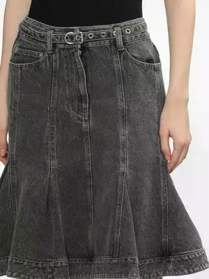 3.1 Phillip Lim Belted Denim Skirt