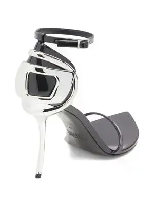 DIESEL® Sculptured Heeled Sandals