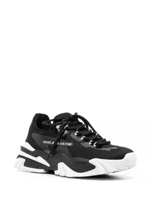 Versace Logo Print Low-top Sneakers