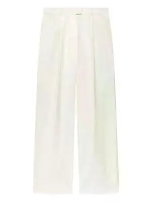 Another Tomorrow Pleated Trousers