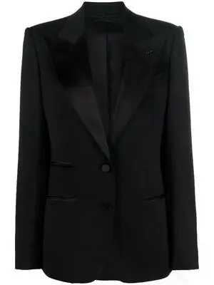 TOM FORD Single-breasted Blazer - Black