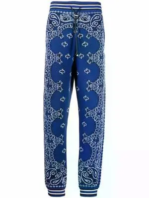 Amiri Bandana-print Track Trousers - Blue