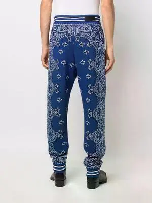 Amiri Bandana-print Track Trousers - Blue