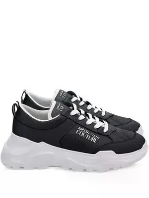 Versace Chunky Lace-up Sneakers - Black