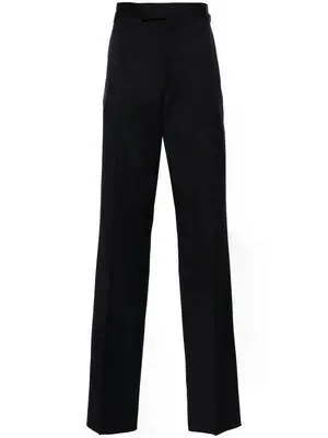 VIVIENNE WESTWOOD Mid-rise Tailored Trousers - Blue