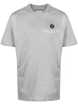 Philipp Plein Logo-plaque Cotton T-shirt