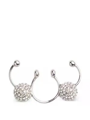 Valentino Garavani Embellished Ring - Silver