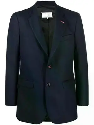 MAISON MARGIELA Single-breasted Twill Blazer