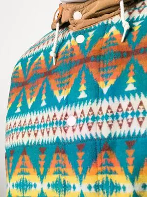 Junya Watanabe Graphic Print Hooded Parka