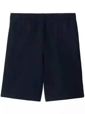 Burberry Equestrian Knight Appliqué Cotton Jersey Shorts