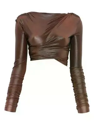 Rick Owens Jade Top - Brown