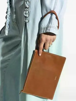 Lié Studio The Charlie Clutch Bag - Brown