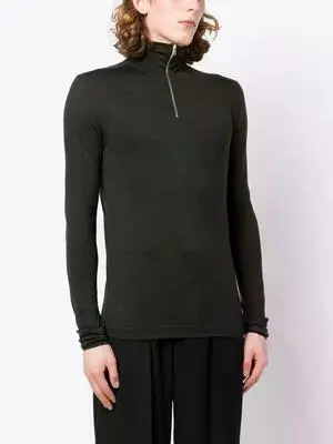 Nanushka High-neck Wool Top