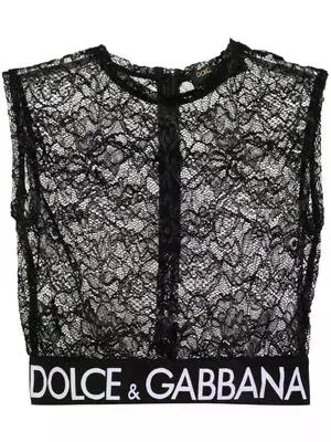 Dolce & Gabbana Zip Up Camis Tanks For Women