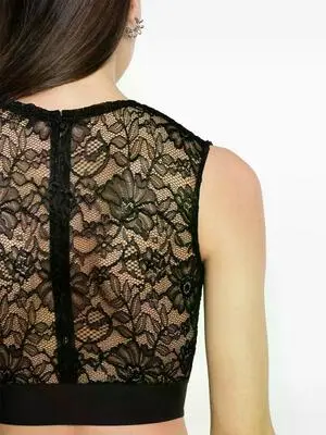 Dolce & Gabbana Lace Cropped Top