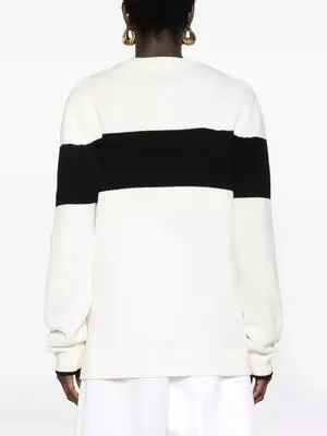TOTEME Striped Crew Neck Jumper