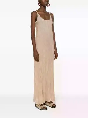 Max Mara Ritmo Lurex-detail Dress