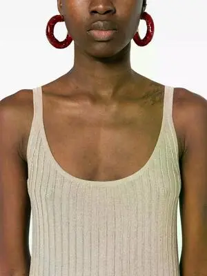 Max Mara Ritmo Lurex-detail Dress