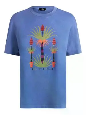 Etro X Agostino Iacurci Printed Cotton T-shirt