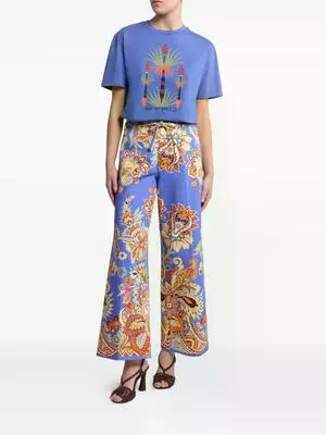 Etro X Agostino Iacurci Printed Cotton T-shirt