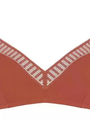ERES Madeleine Graphic Triangle Bra - Brown