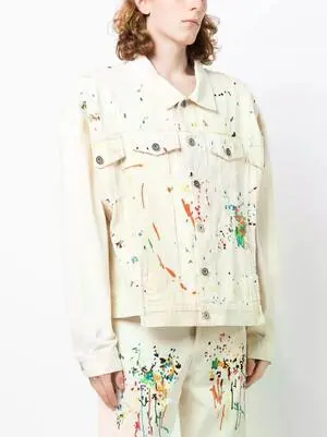 MOSTLY HEARD RARELY SEEN Embroidered Denim Jacket
