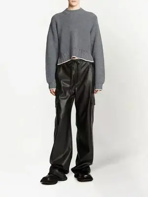 Proenza Schouler White Label Cashfeel Cut-out Detail Jumper