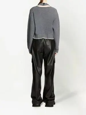 Proenza Schouler White Label Cashfeel Cut-out Detail Jumper