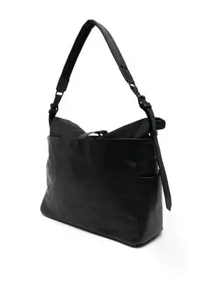 CORNELIAN TAURUS BY DAISUKE IWANAGA Leather Tote Bag - Black